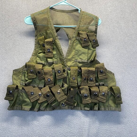 Other | Army Military Medium Grenade Ammunition Carrying Vest 4mm Od ...